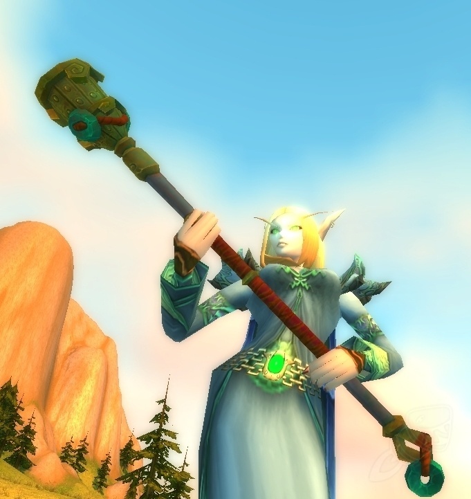 Engraved Staff - Item - Mists of Pandaria Classic