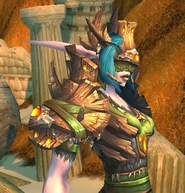 Cataclysmic Gladiator's Dragonhide Spaulders - Item - World of Warcraft