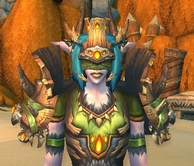 Cataclysmic Gladiator's Wyrmhide Helm - Item - World of Warcraft