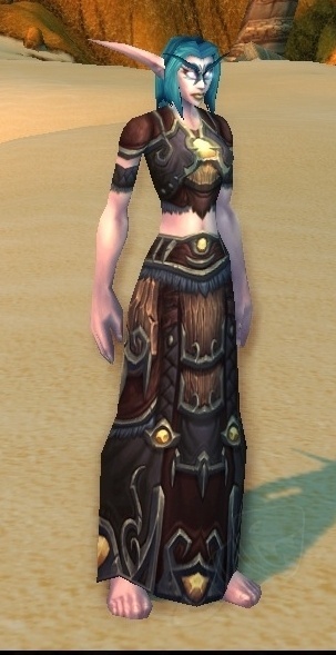 Ruthless Gladiator's Kodohide Robes - Item - World of Warcraft