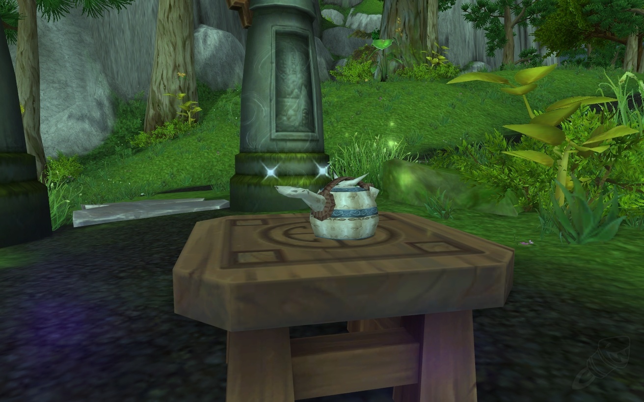 Ancient Pandaren Tea Pot - Item - Mists of Pandaria Classic