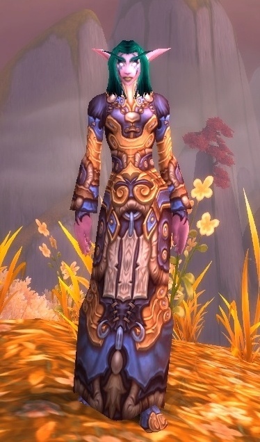 Tyrannical Gladiator's Satin Robe - Item - Mists of Pandaria Classic