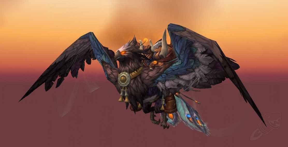 Fênix Pandarênica Violeta - Feitiço - World of Warcraft