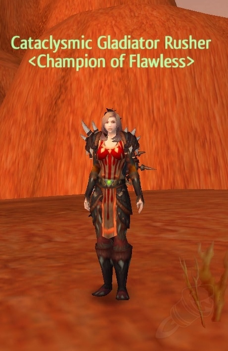 Cataclysmic Gladiator - Title - World of Warcraft