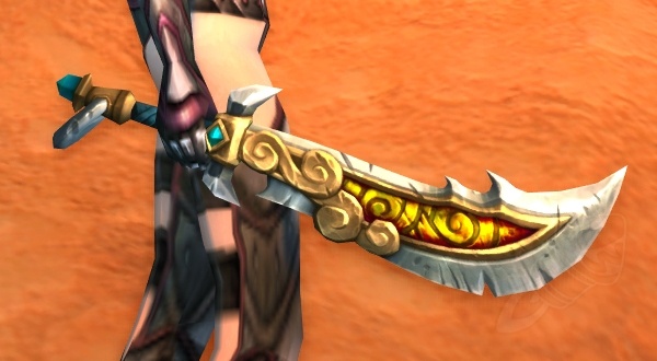 Bronzed Sword - Item - Mists of Pandaria Classic