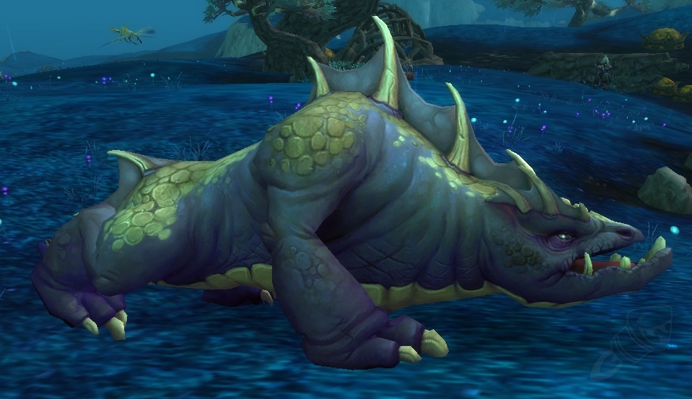 Young Bluehide Mushan - NPC - Mists of Pandaria Classic