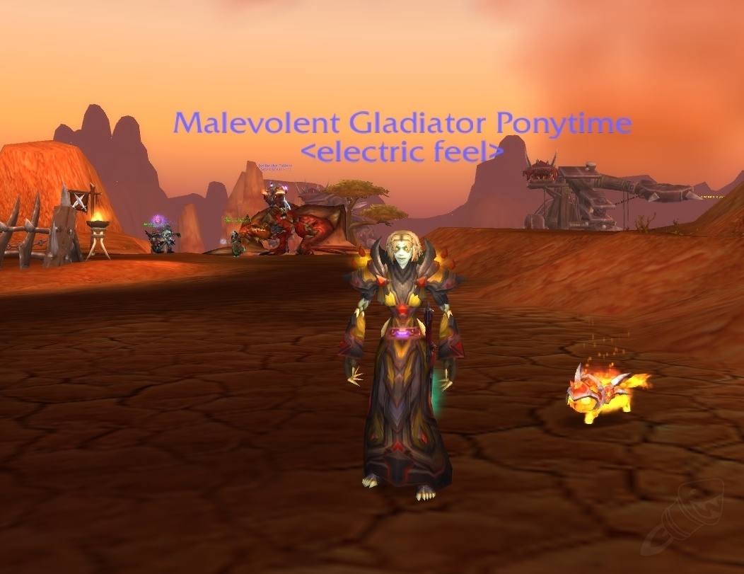 Malevolent Gladiator - Title - World of Warcraft