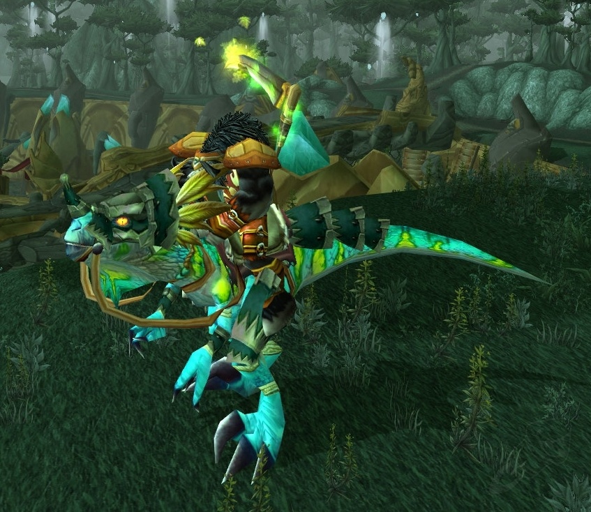 Swift Blue Raptor - Spell - Mists of Pandaria Classic