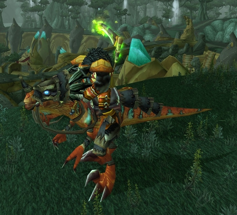 Swift Orange Raptor - Item - Mists of Pandaria Classic