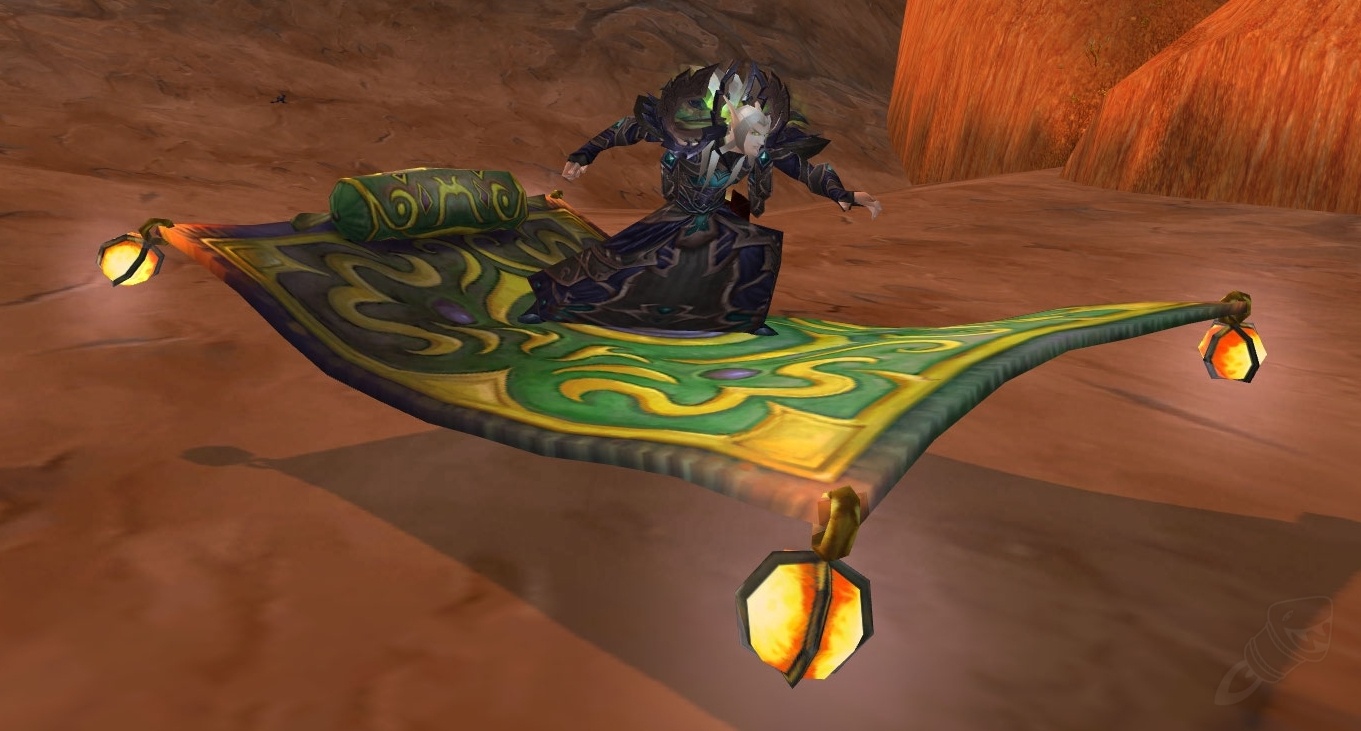 Tapis volant - Sort - World of Warcraft