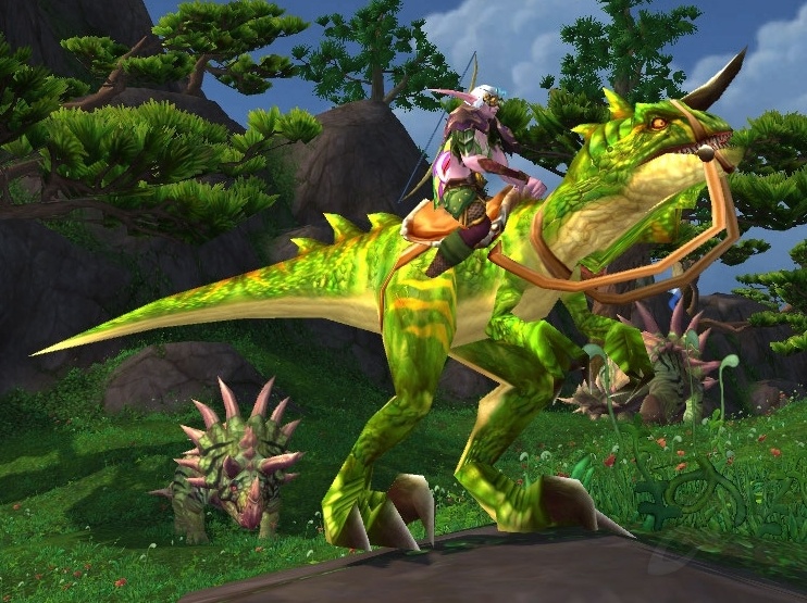 Green Primal Raptor - Spell - World of Warcraft
