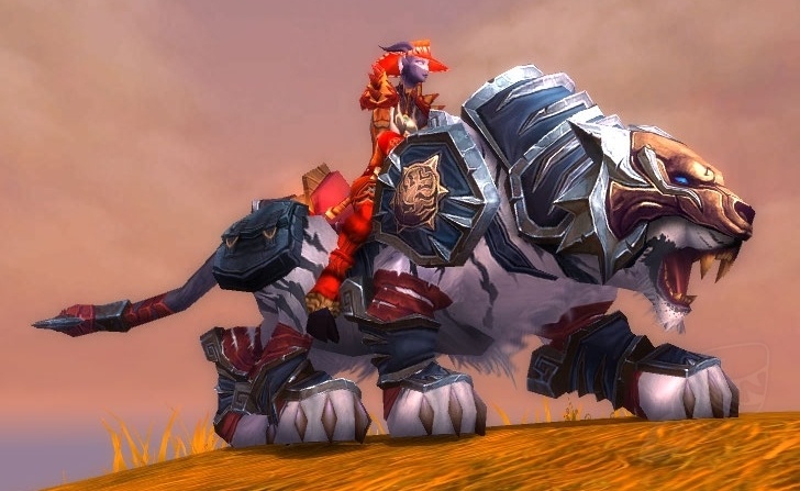 That new store mount tiger has wings. : r/wow