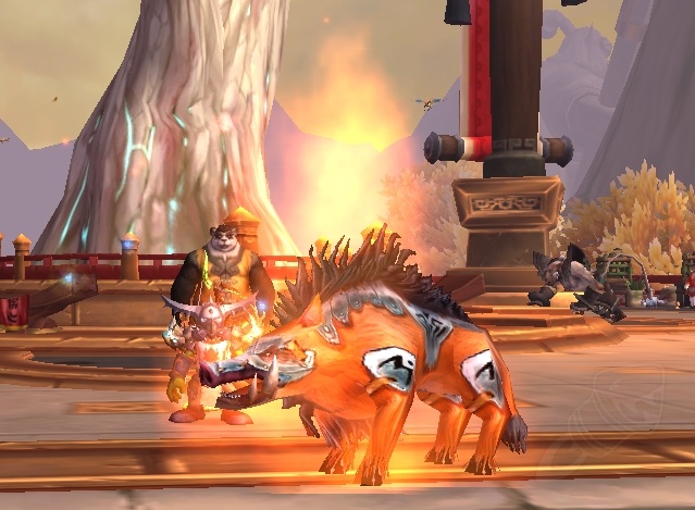 Armored Battleboar - NPC - Mists of Pandaria Classic