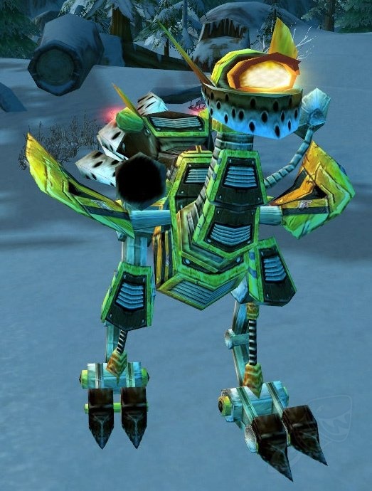 Swift Yellow Mechanostrider - NPC - Classic World of Warcraft