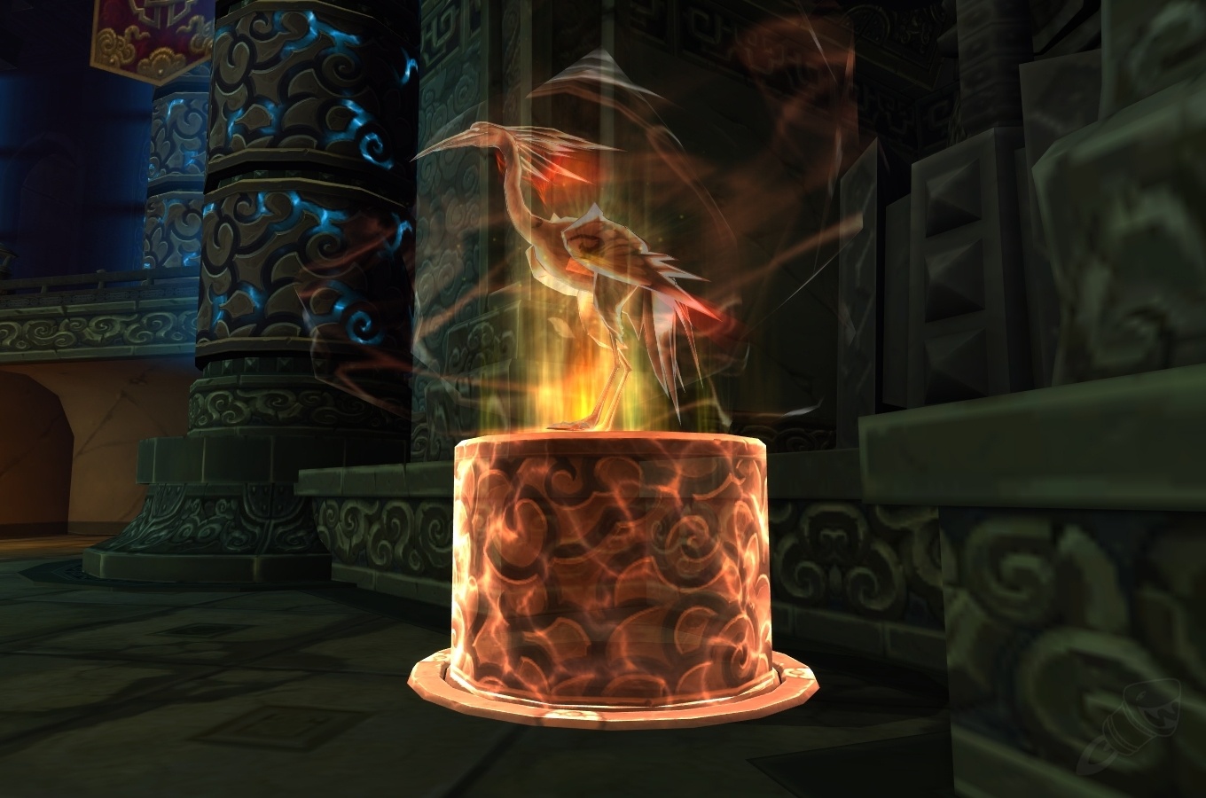 Imagen descolorida de Chi-Ji - PNJ - World of Warcraft