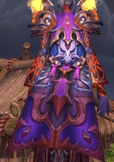 Malevolent Gladiator's Drape of Cruelty - Item - Mists of Pandaria Classic