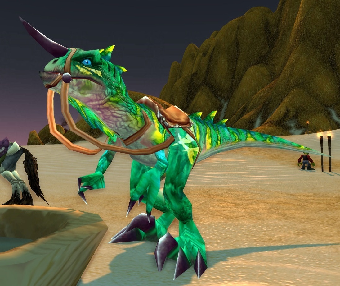 Riding Raptor - NPC - Mists of Pandaria Classic