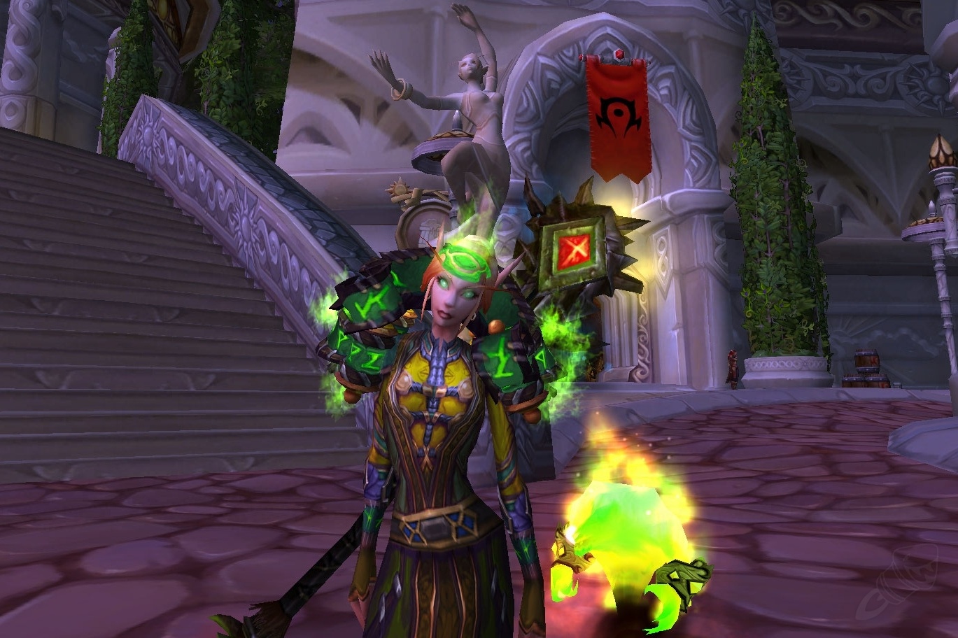 Hood of the Burning Scroll - Item - Mists of Pandaria Classic