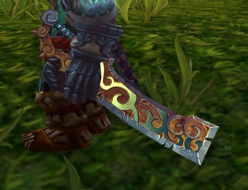 Qon's Flaming Scimitar - Item - Mists of Pandaria Classic
