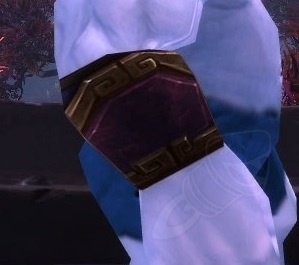 Braided Black and White Bracer - Item - 11.2.0 PTR