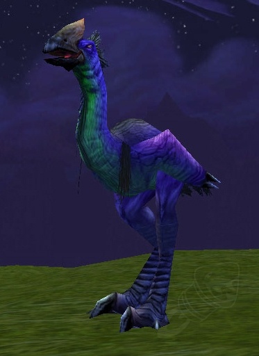 Riding Tallstrider (Purple) - NPC - World of Warcraft
