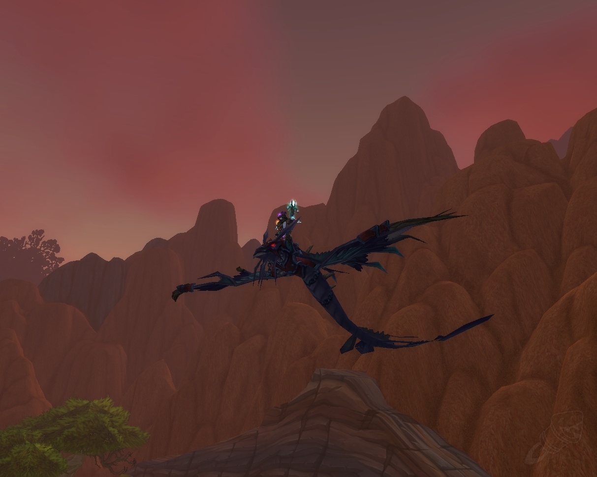 Armored Red Dragonhawk - Spell - Mists of Pandaria Classic