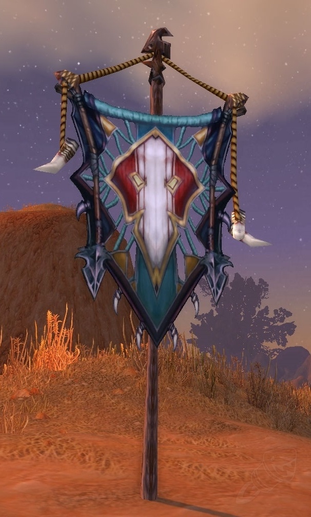Darkspear Battle Standard - Item - Mists of Pandaria Classic