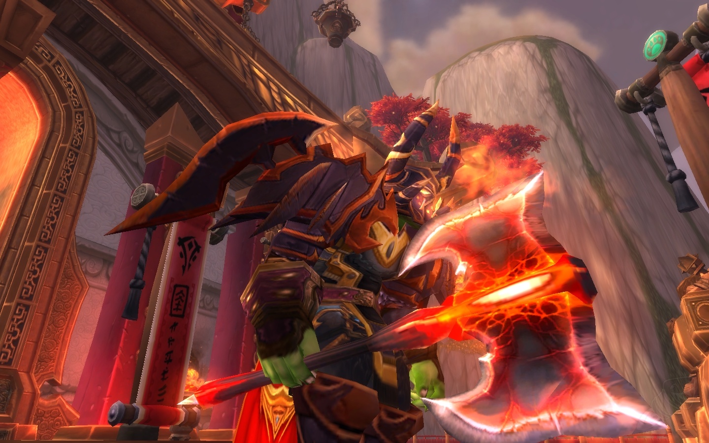 Merciless Gladiator's Decapitator - Item - Mists of Pandaria Classic