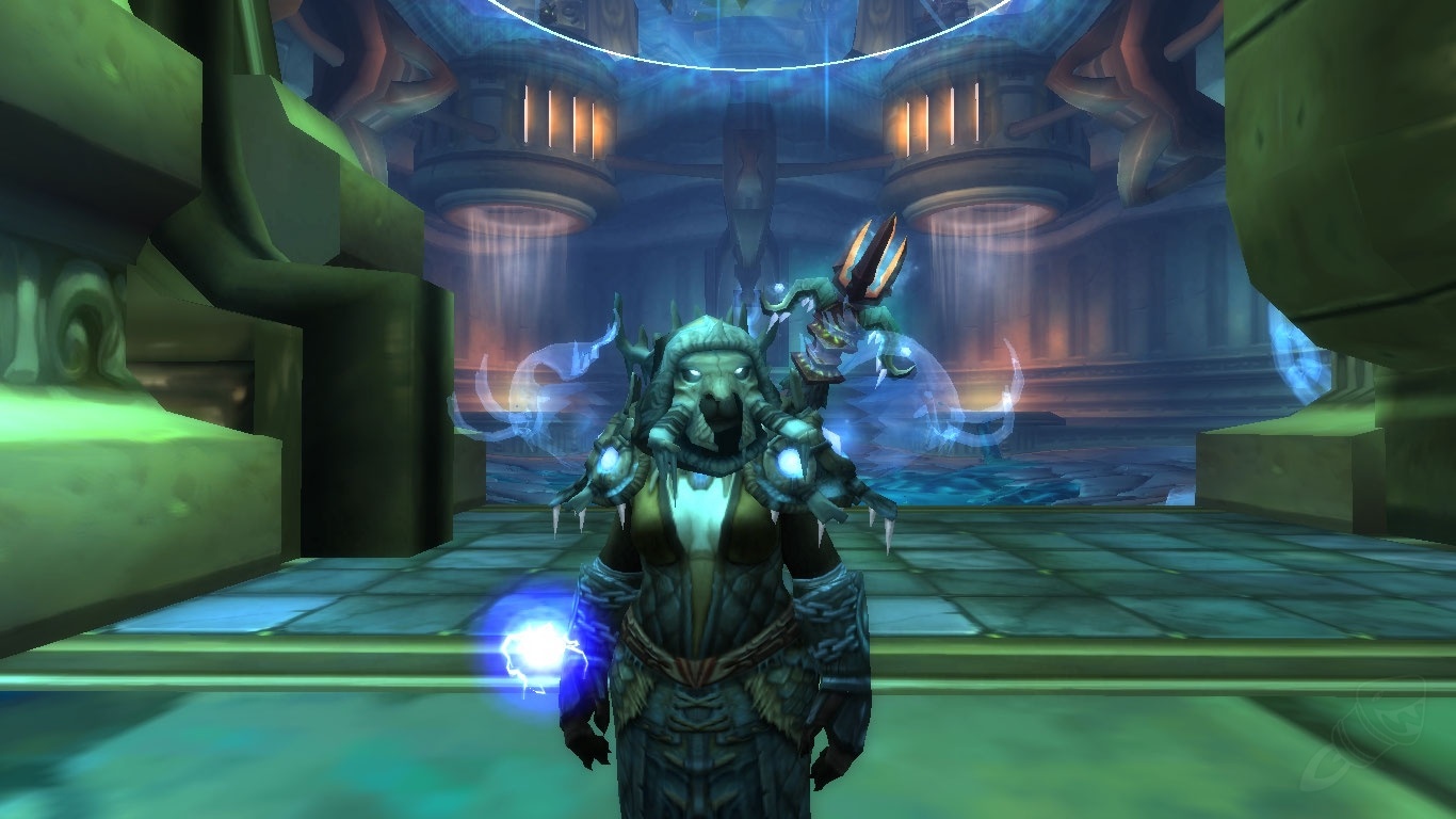 Schulterschutz aus kristallinem Knochen - Gegenstand - World of Warcraft