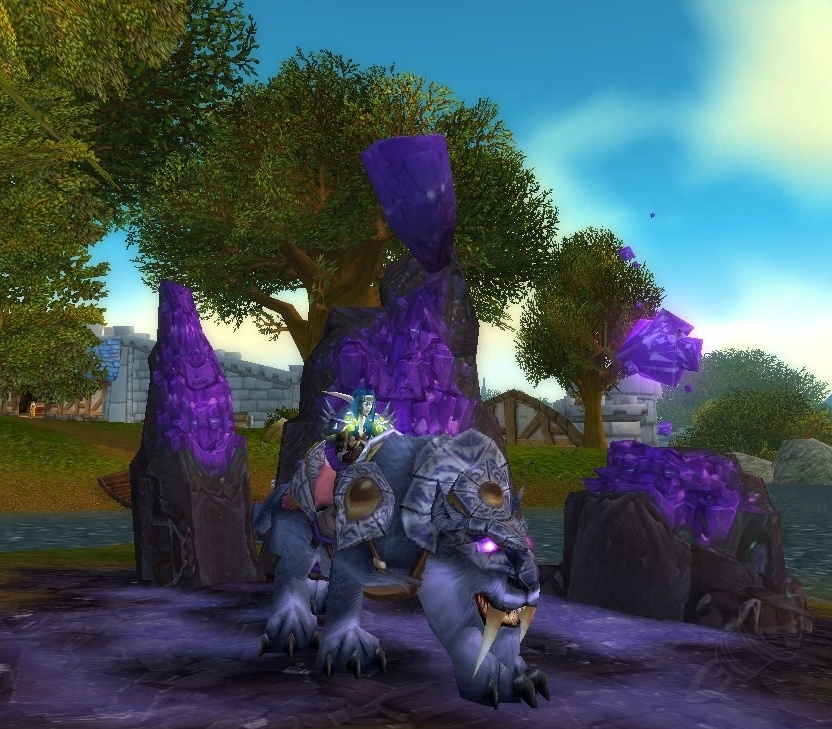 Darnassian Nightsaber - Item - Mists of Pandaria Classic