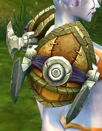 Contender's Wyrmhide Shoulders - Item - Mists of Pandaria Classic