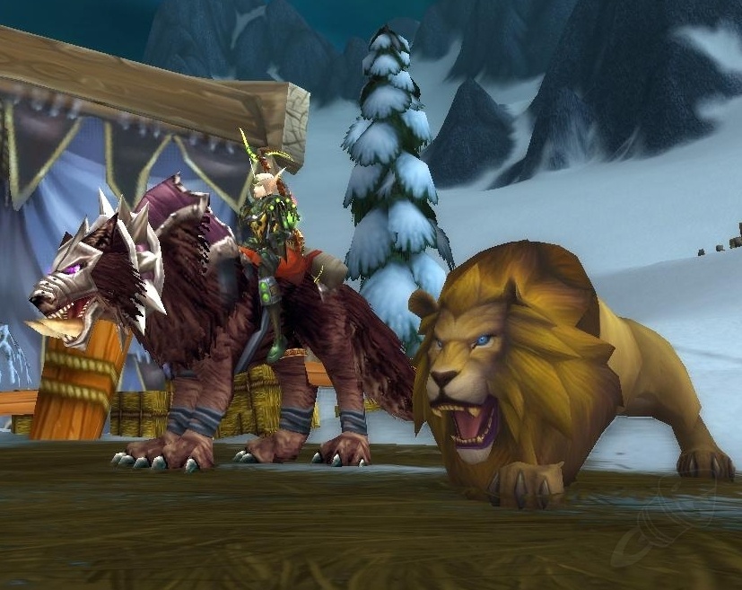 Swift Burgundy Wolf - Item - Mists of Pandaria Classic