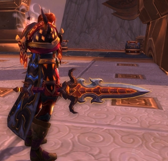 Zoid's Firelit Greatsword - Item - Mists of Pandaria Classic
