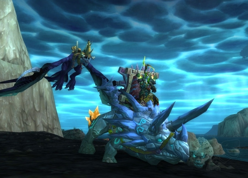 Slate Primordial Direhorn - NPC - World of Warcraft