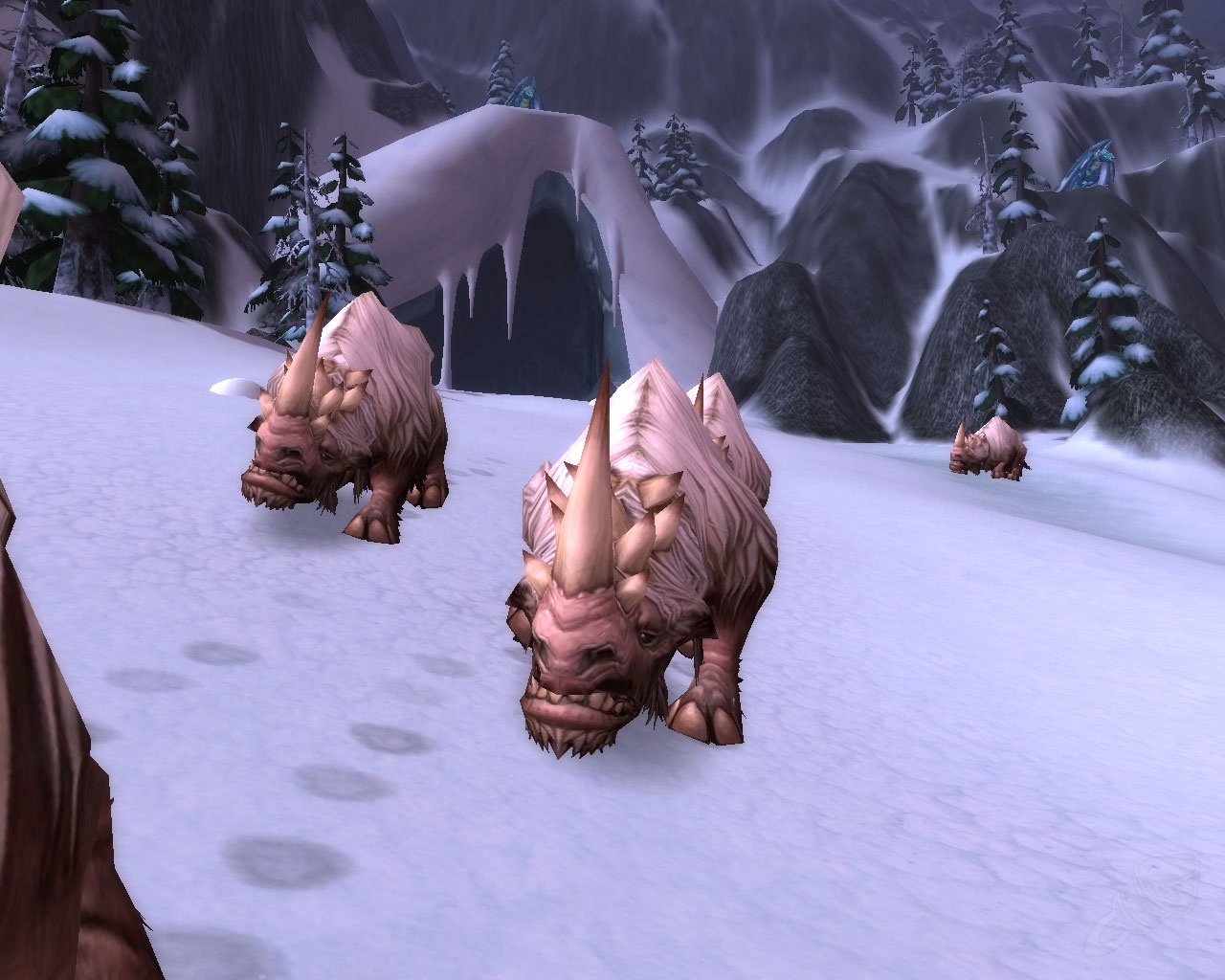Ice Steppe Rhino - NPC - Mists of Pandaria Classic