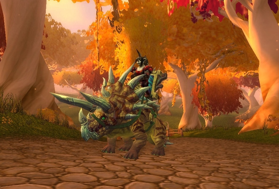 Reins of the Golden Primal Direhorn - Item - Mists of Pandaria Classic
