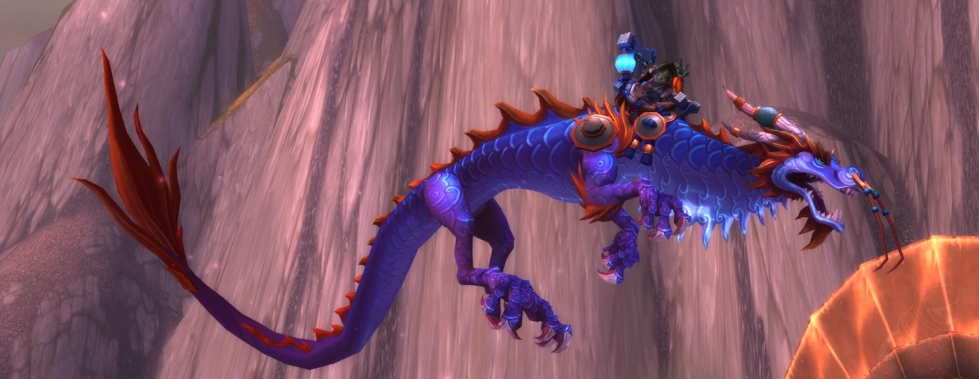 Riendas del dragón nimbo azur - Objeto - [Mists of Pandaria Classic]