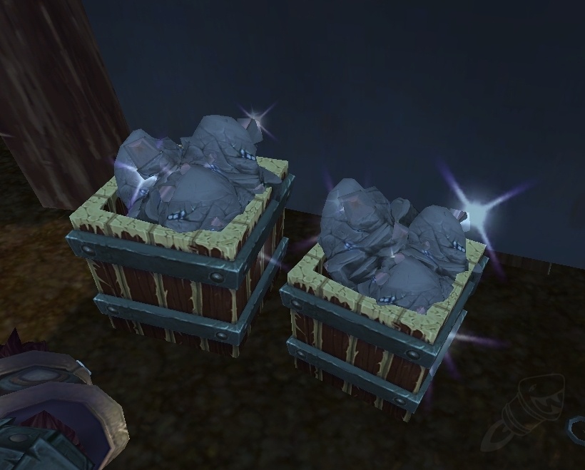 Ghost Iron Ore - Item - Mists of Pandaria Classic