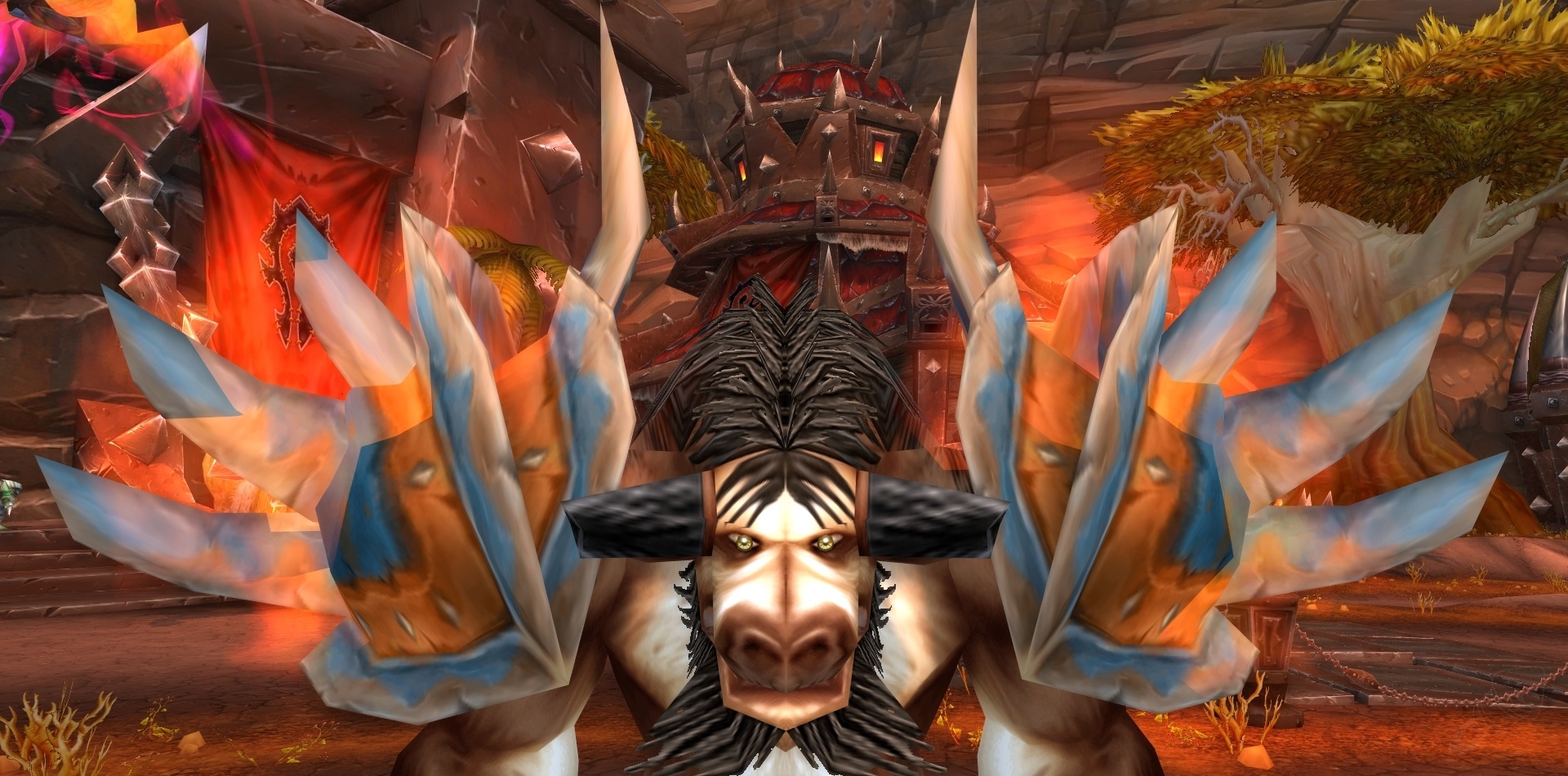 Replica Warlord's Dragonhide Epaulets - Item - World of Warcraft