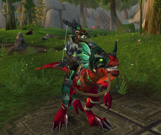 Armored Razzashi Raptor - Spell - Mists of Pandaria Classic