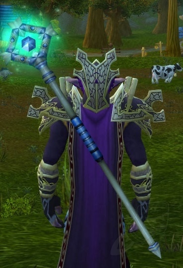 Runed Silver Staff - Item - Mists of Pandaria Classic