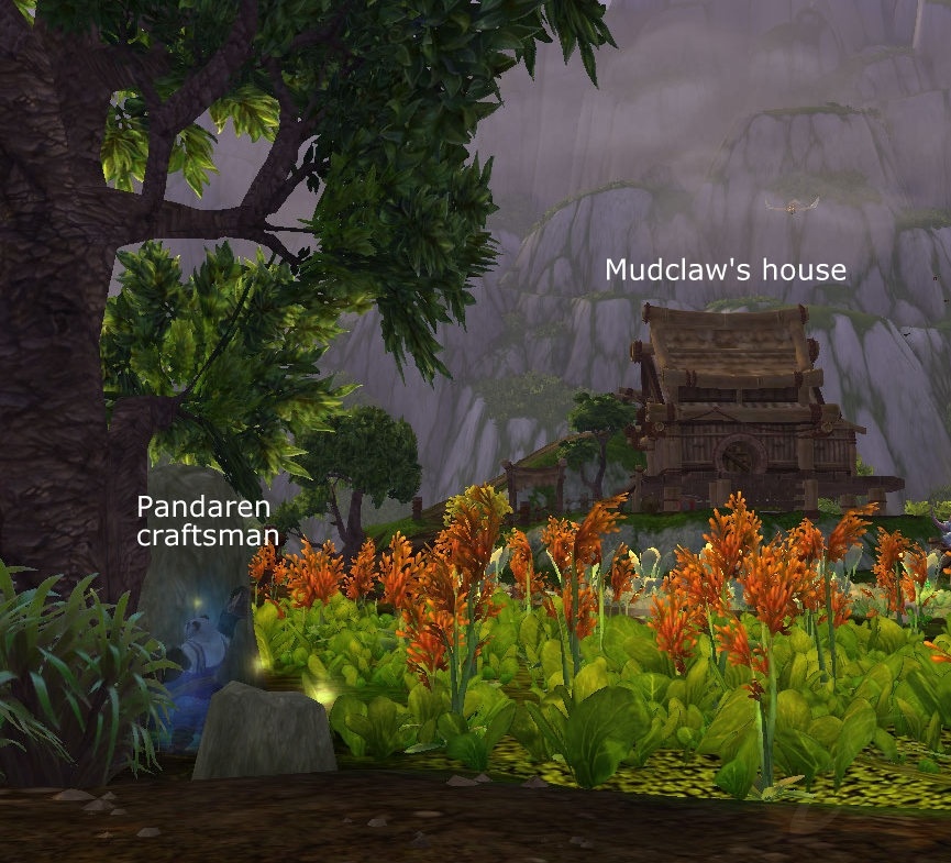 Ghostly Pandaren Craftsman - NPC - Mists of Pandaria Classic