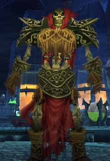 Scheletro Fiammeggiante - PNG - World of Warcraft