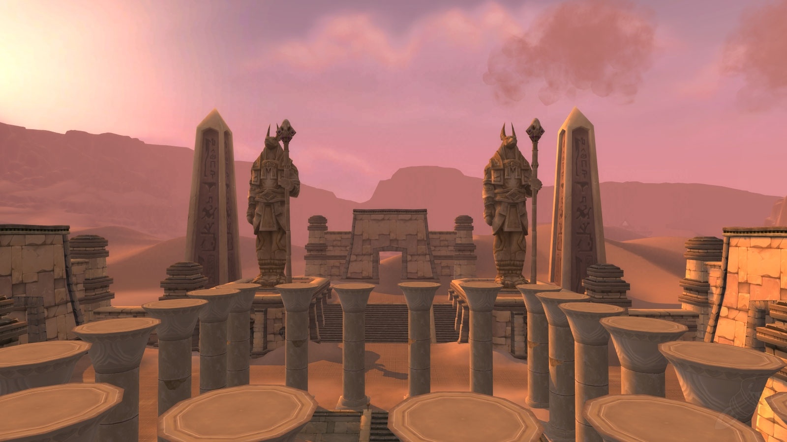 Uldum - Zone - Mists of Pandaria Classic