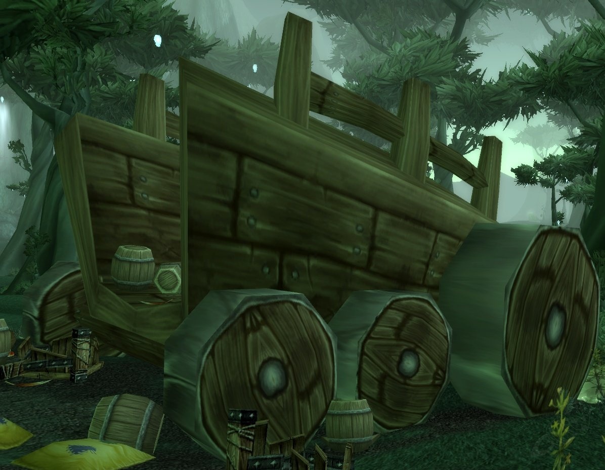 Carro abandonado - Entidad - World of Warcraft