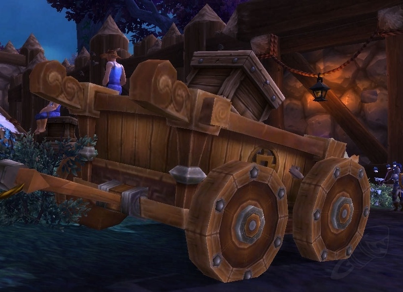 Garrison Cart - NPC - World of Warcraft