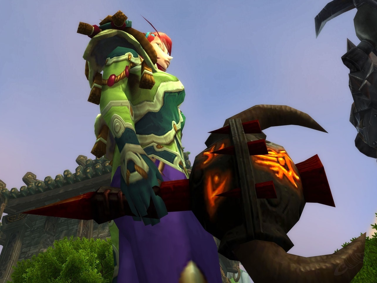 Garrote de guerra de clamatormentas - Objeto - [Mists of Pandaria Classic]