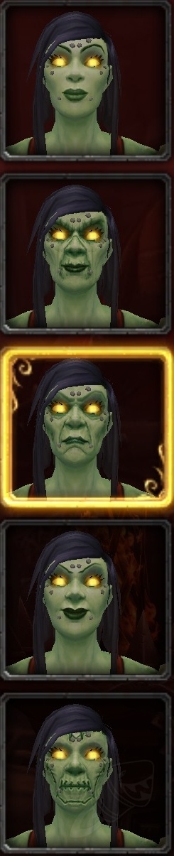 Character Customization - Gallery - Classic World of Warcraft