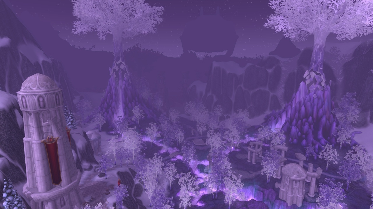 Crystalsong Forest - Zone - Mists of Pandaria Classic