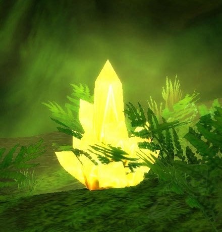 Yellow Power Crystal - Object - Classic World of Warcraft